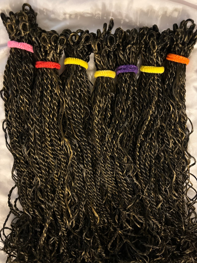 Boho Senegalese Twist Crochet Handmade Goddess Twists Pre-twisted ...