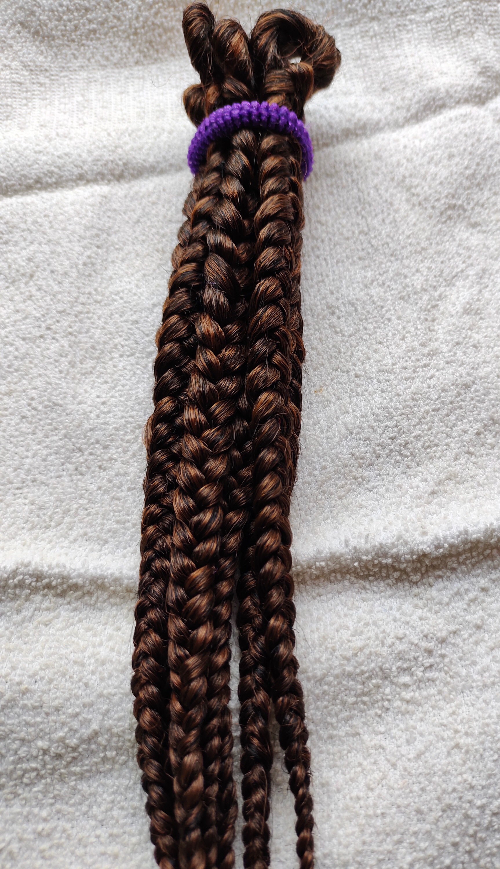 5 Bundles Pre Looped Large Sized Crochet Box Braids Handmade - Etsy