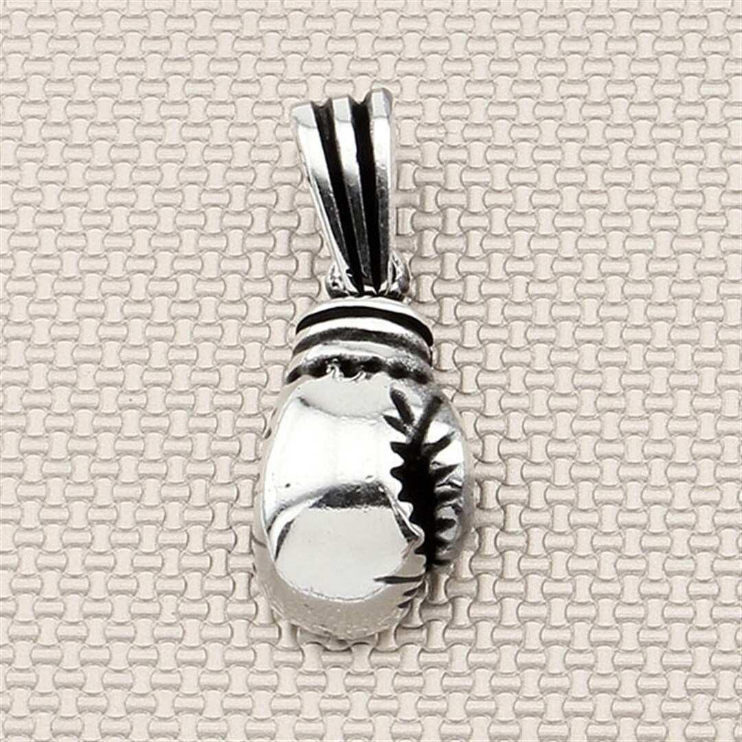 Sterling Silver Boxing Gloves Pendant Necklace 925 Solid - Etsy