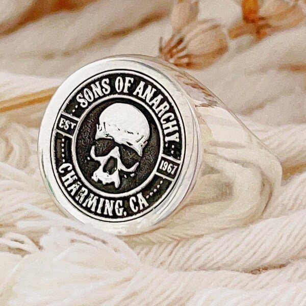 Sons of Anarchy Ring - Etsy