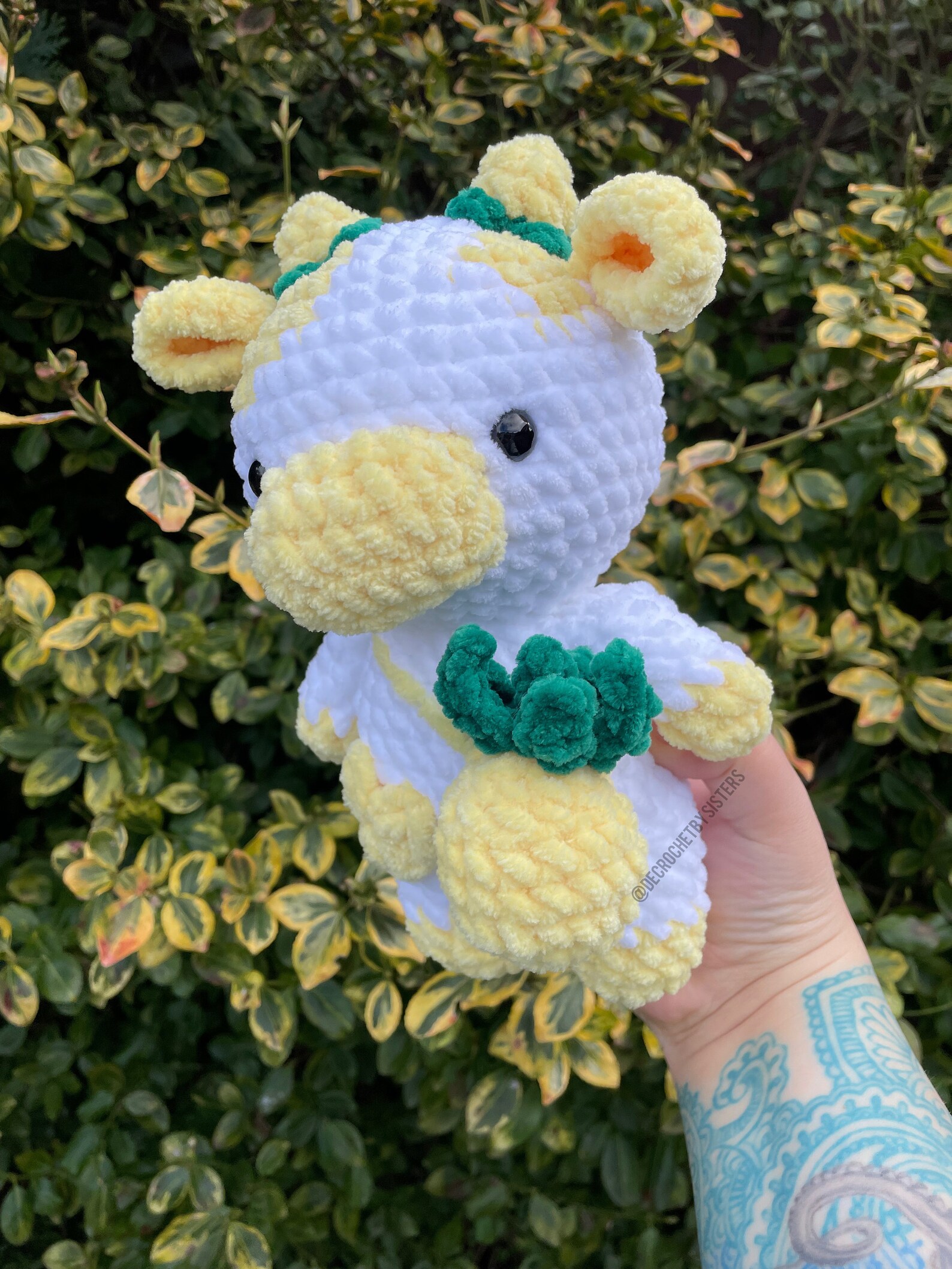 Crochet Cow Pineapple Cow Plushie Cow Plushie Crochet Cow - Etsy