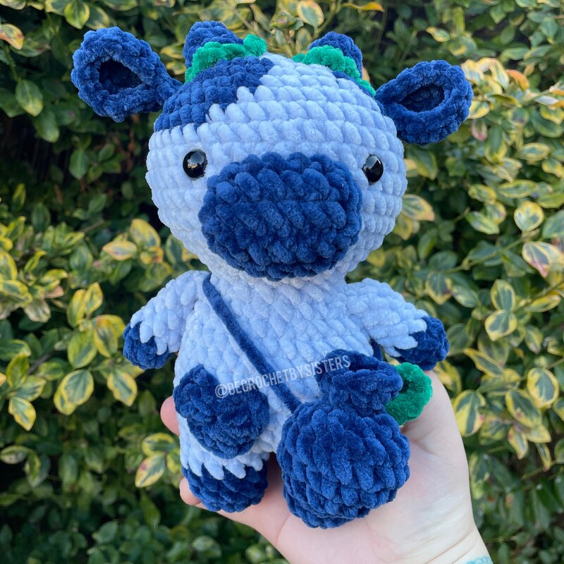 Blueberry Cow - Etsy