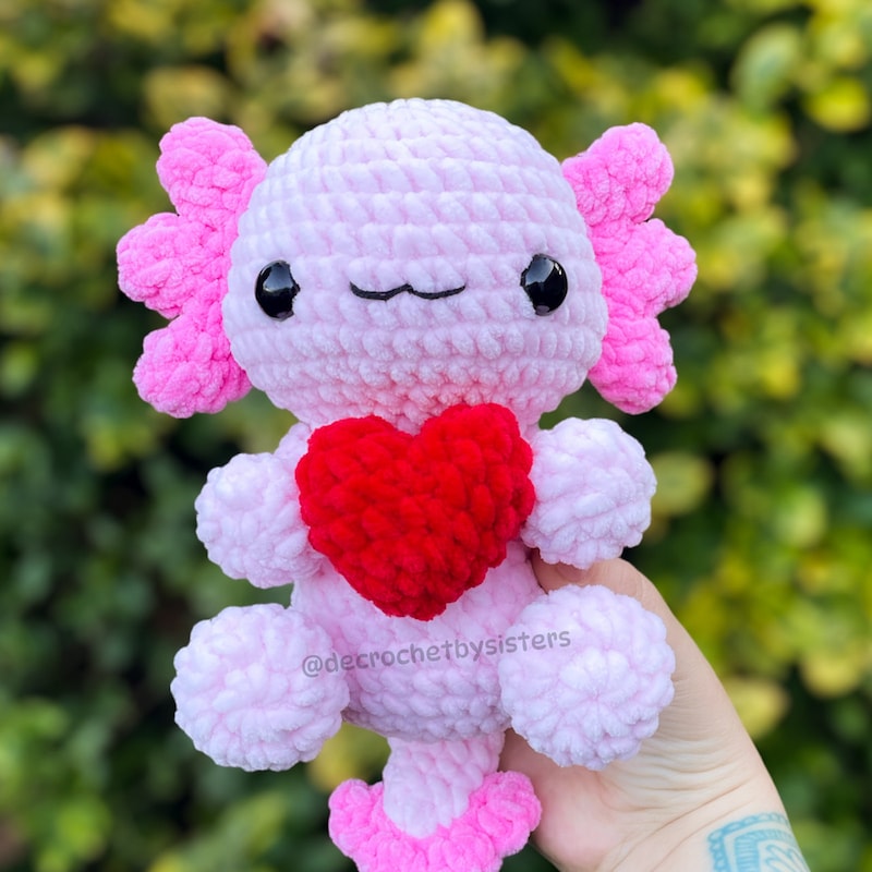 Axolotl Stuffy - Etsy
