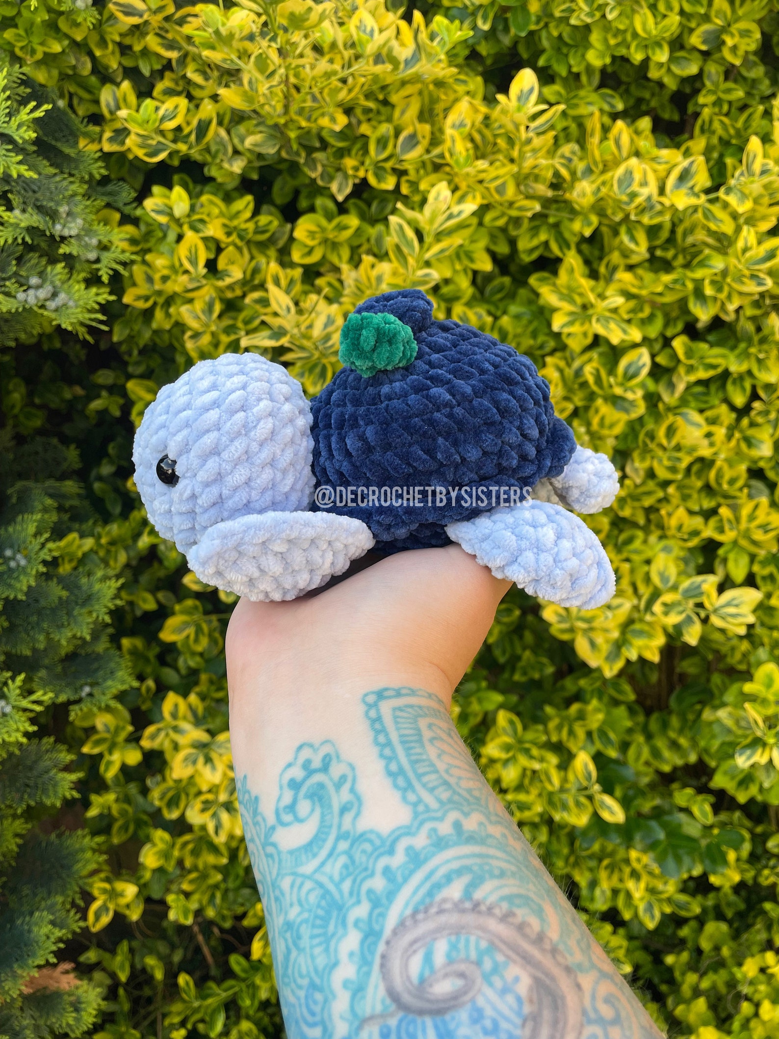 Blueberry Turtle Adorable Crochet Plushie for Kids and Adults - Etsy