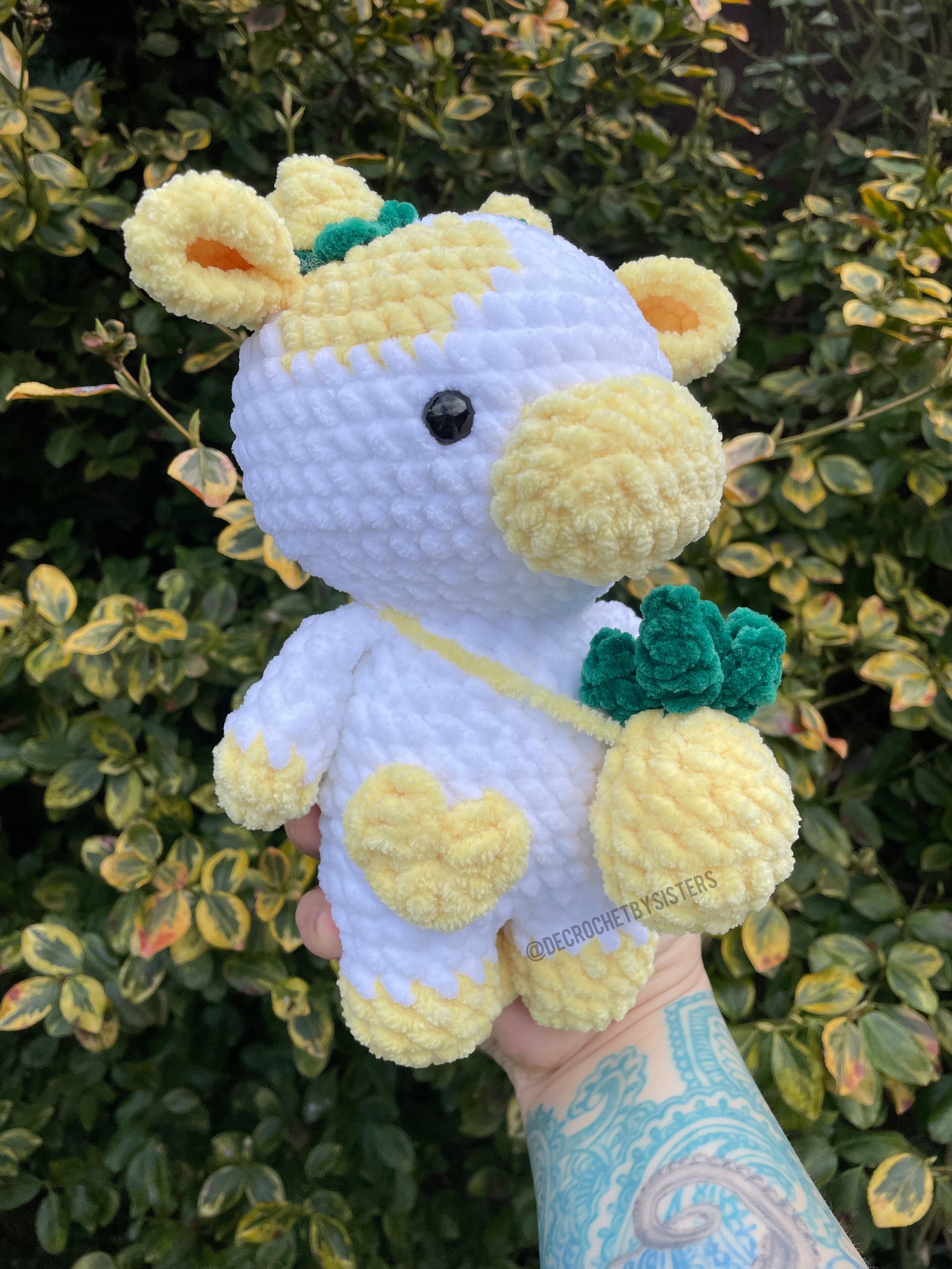 Crochet Cow Pineapple Cow Plushie Cow Plushie Crochet Cow - Etsy