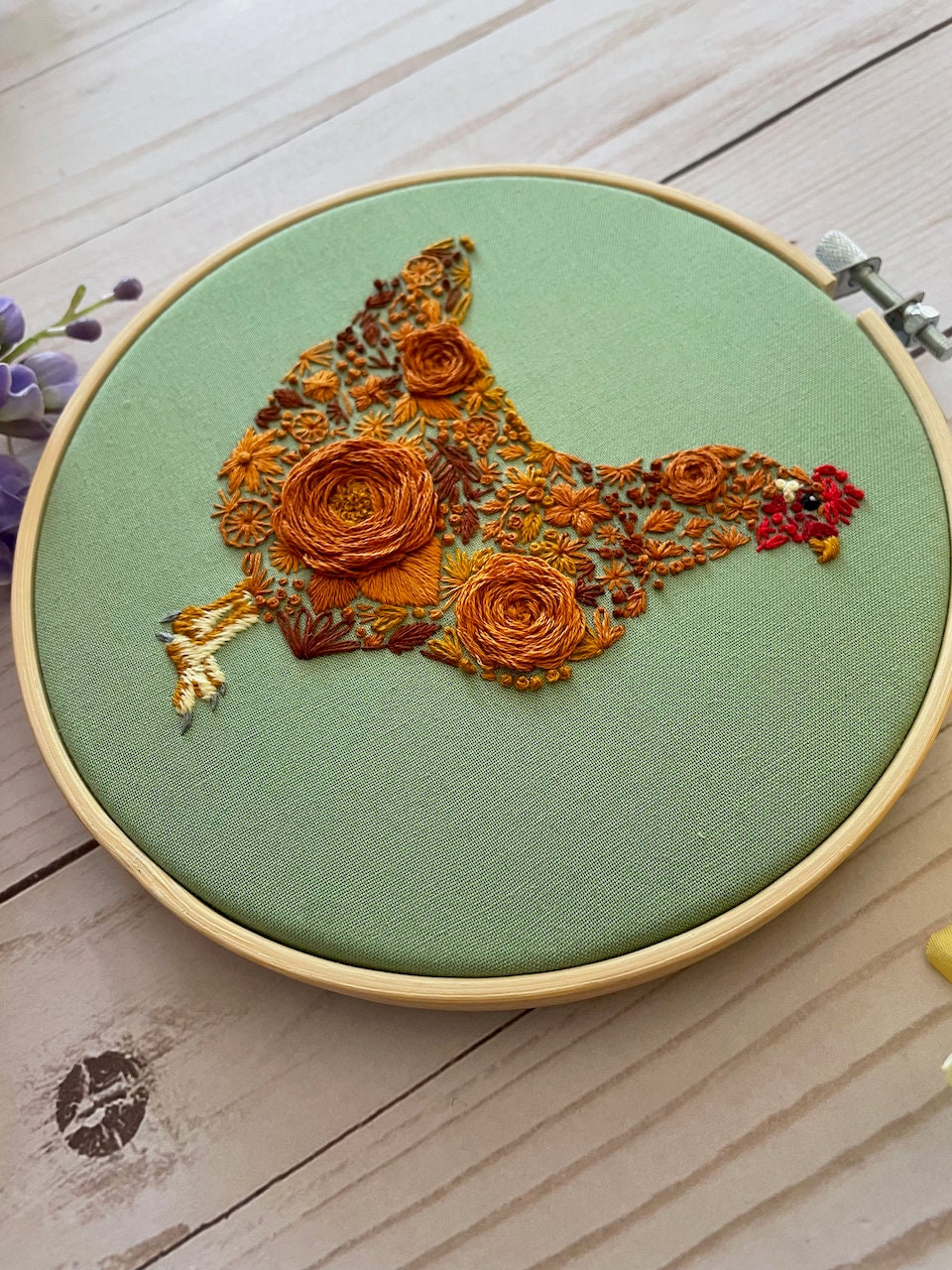 Digital PDF Pattern Farm Floral Chicken PDF Guide Instant - Etsy Canada