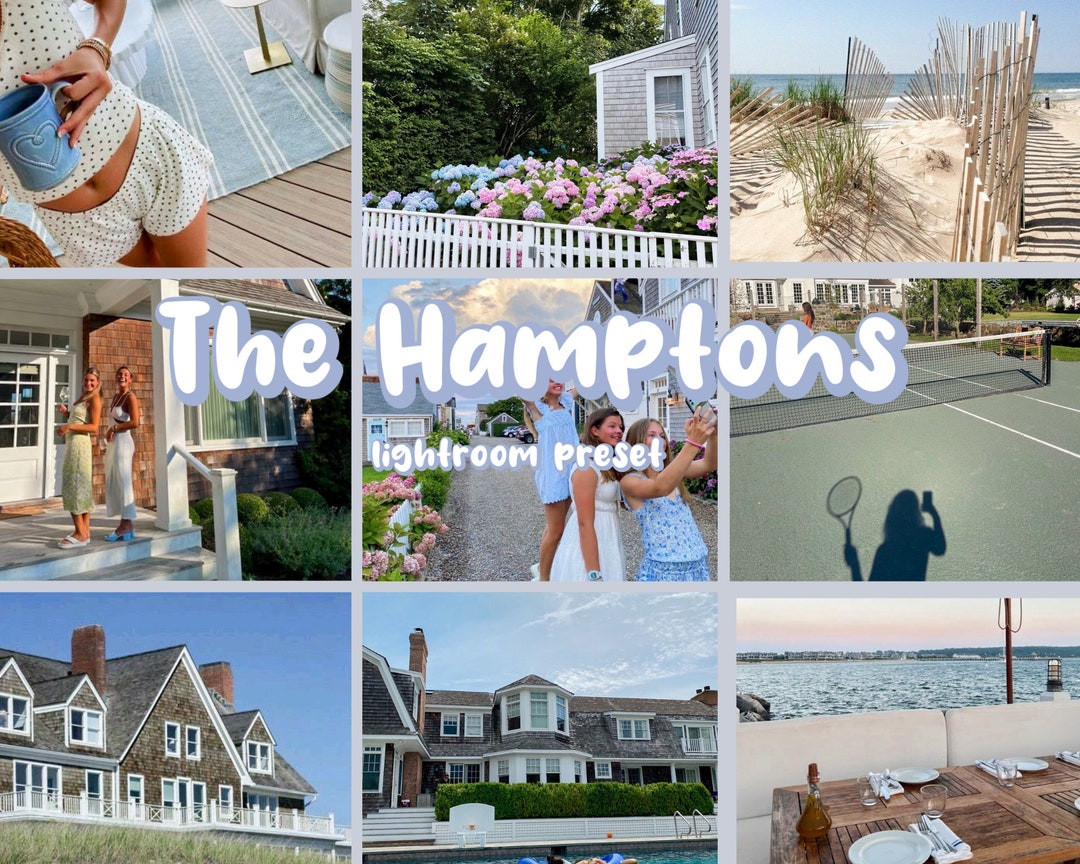 The Hamptons Preset Clean Girl Influencer Aesthetic Preppy Beach Fall ...