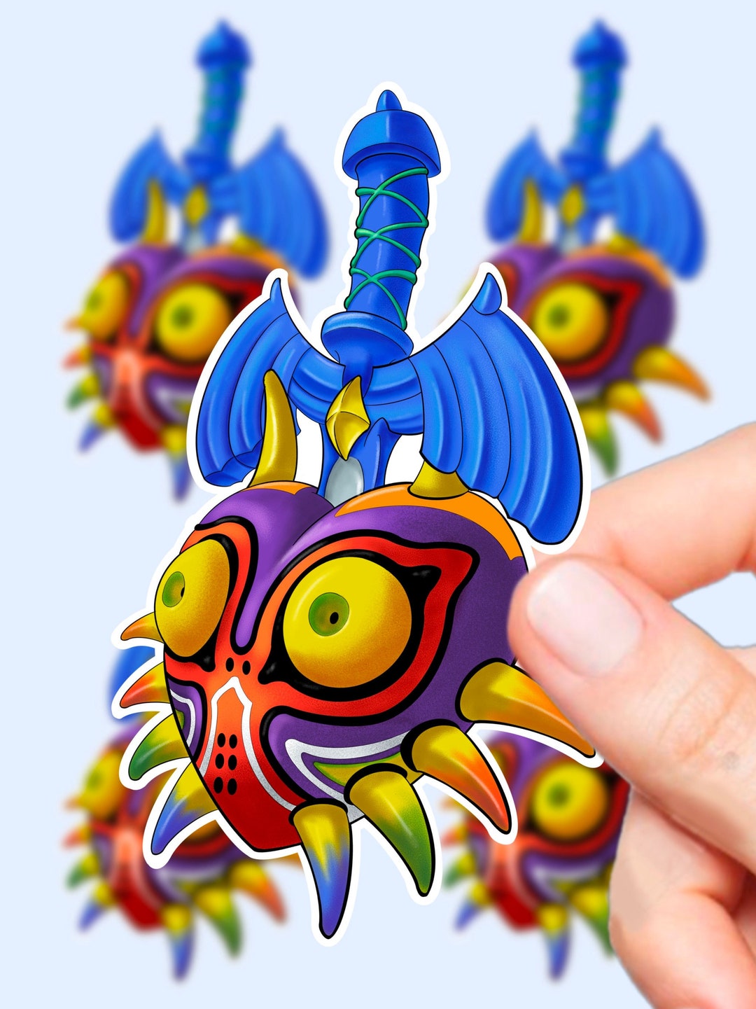 Master Sword Vinyl Sticker - Etsy