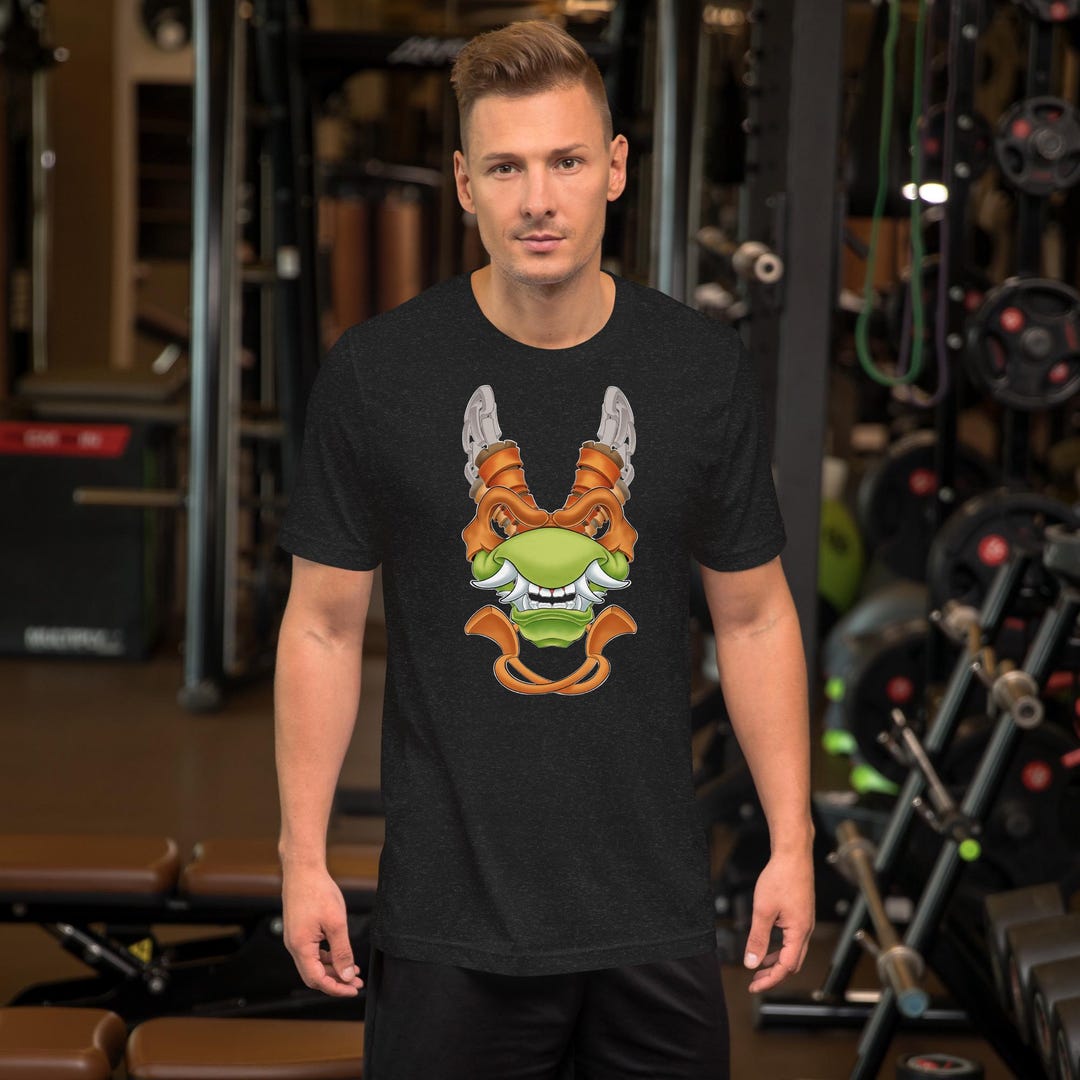 Michelangelo Oni Mask Shirt - Etsy