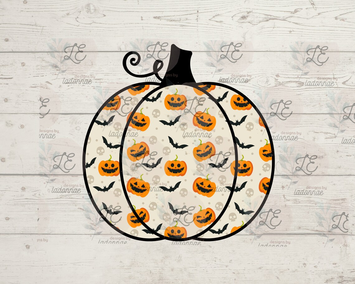 3 Pumpkin Canva Template, Fall, Halloween, Pumpkins, Editable, Frame ...