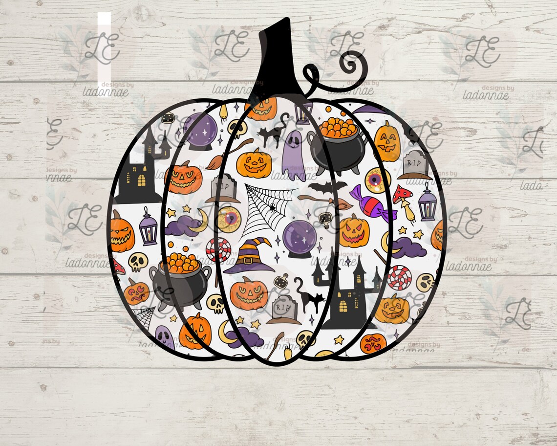 3 Pumpkin Canva Template, Fall, Halloween, Pumpkins, Editable, Frame ...