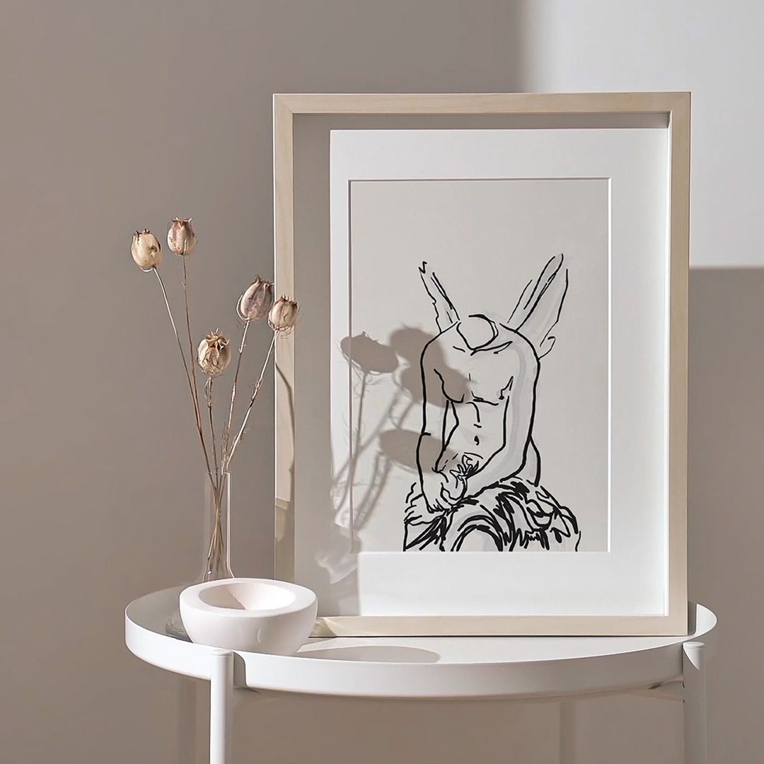 Wall Art Angel One Line Drawing Greek Statue Printable Home Decor ...