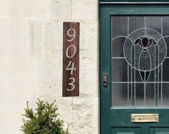 Wood Outdoor Numbers - Etsy