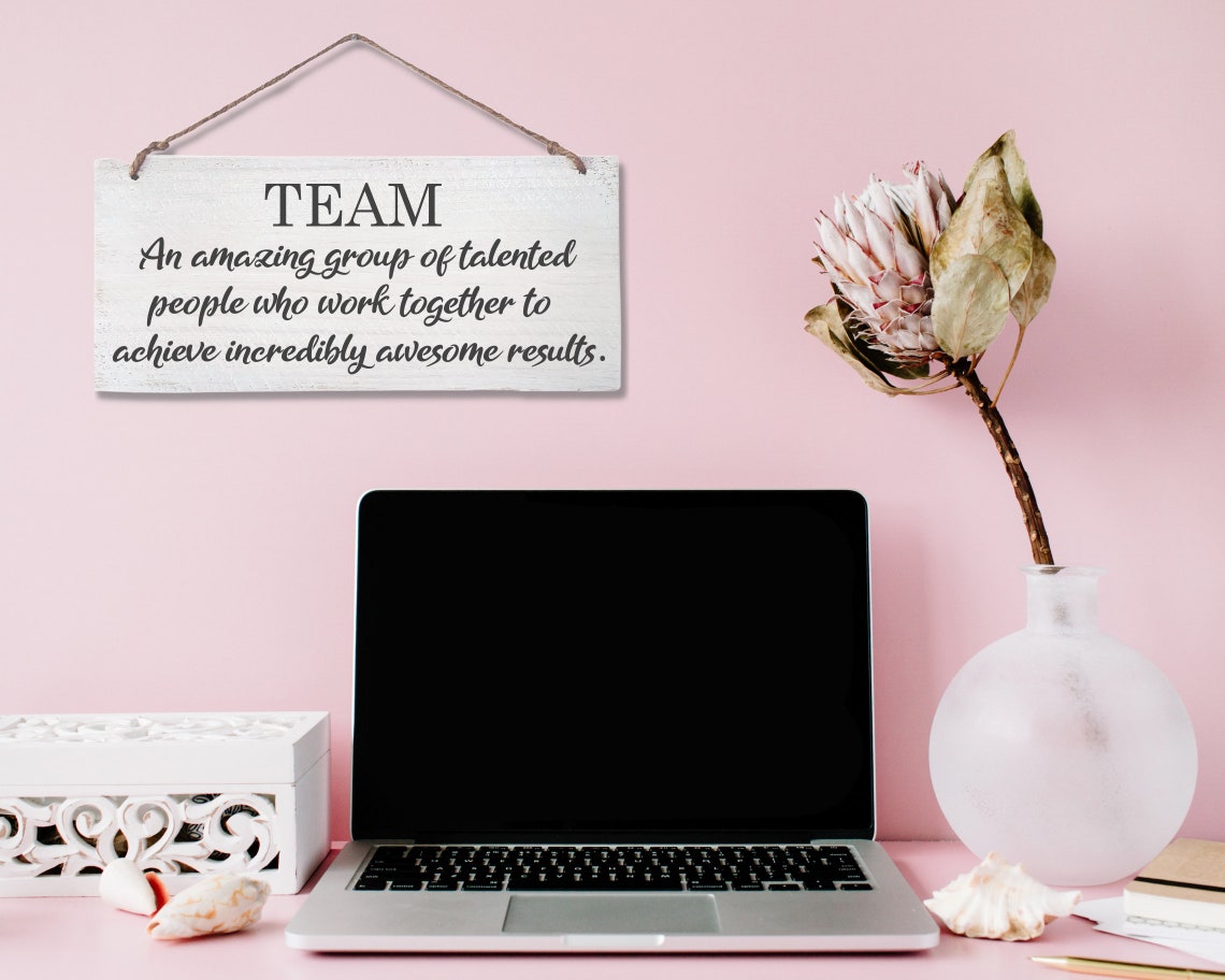 Modern Rustic Style Gift for Your Team Sustainable. - Etsy