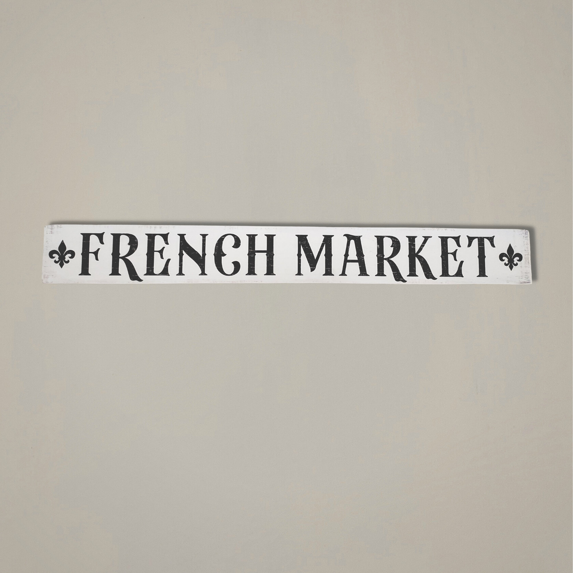 46 French Market Sign With Fleur-de-lis Decorative Lily | Etsy