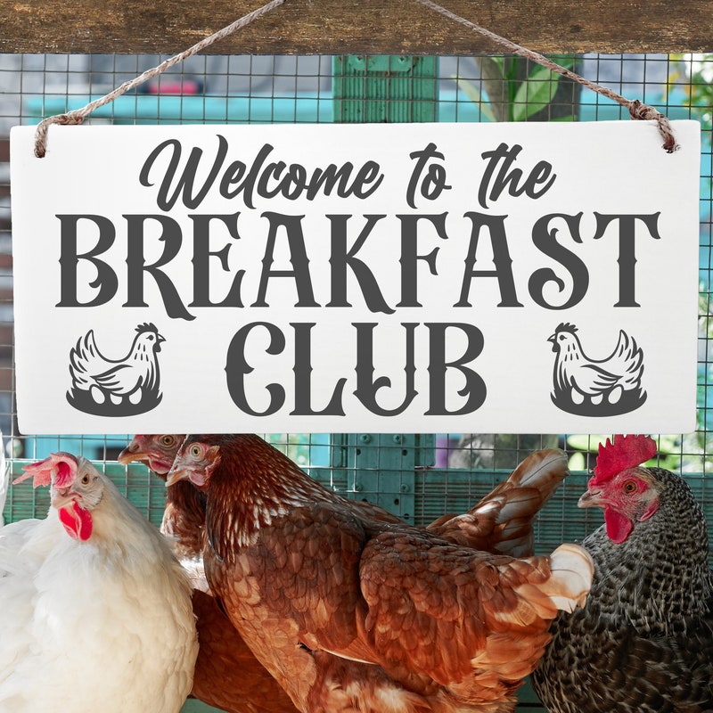 Funny Chicken Sign - Etsy