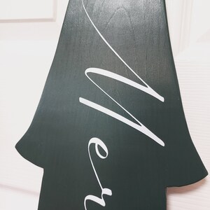 Custom Porch Leaner Evergreen Tree. Hand Painted With Your Own ...