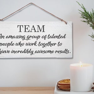 Modern Rustic Style Gift for Your Team Sustainable. - Etsy