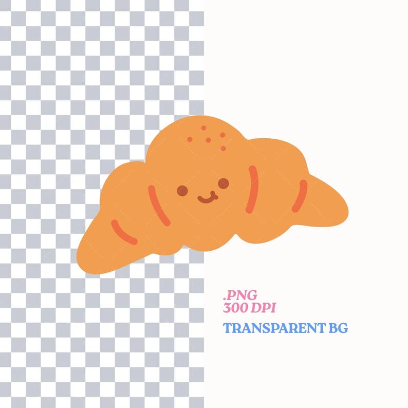 Bakery and Dessert SVG, Kawaii Bakery, Cute Vibrant Color Kawaii Style ...
