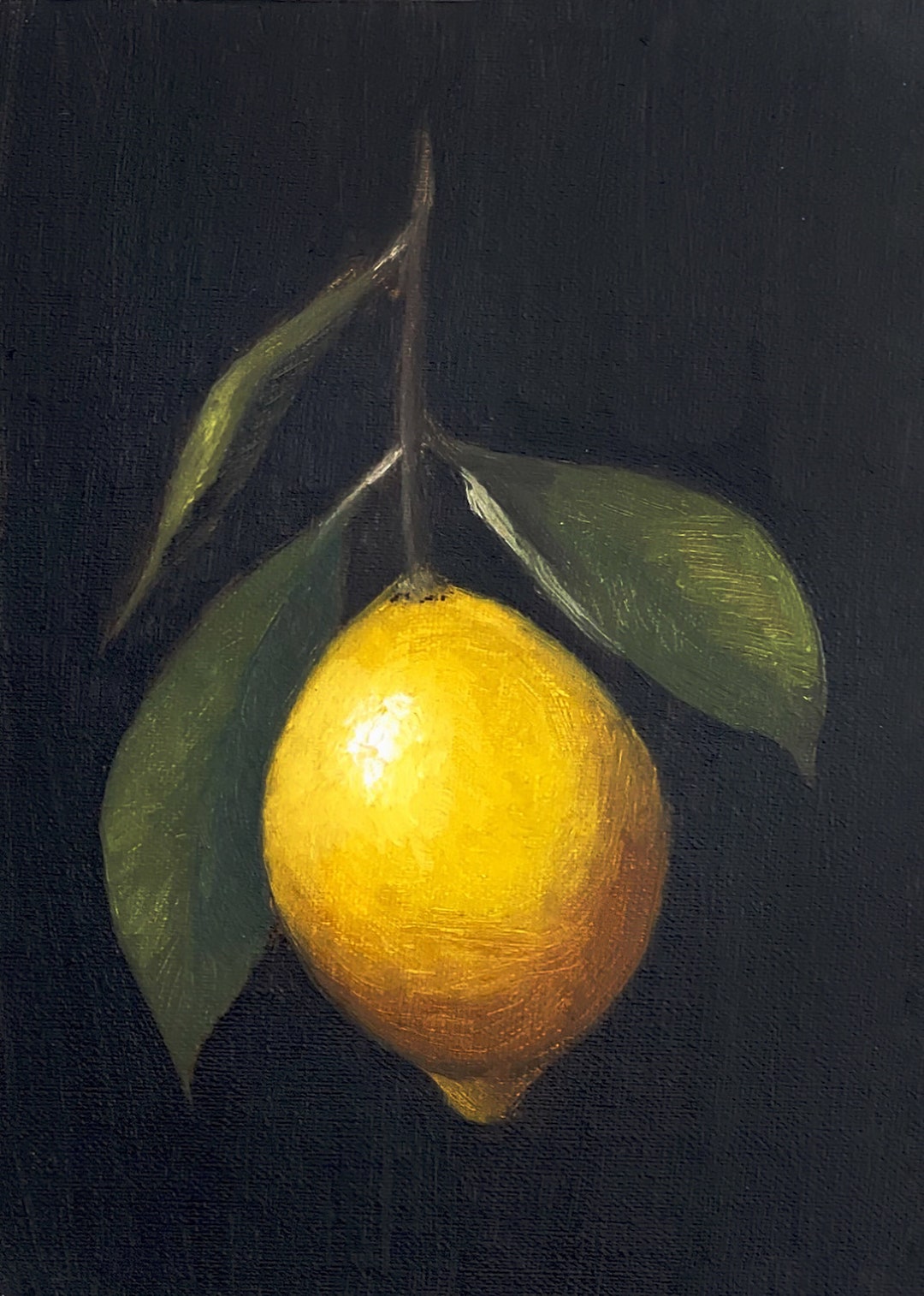 Lemon Art Print, Fine Art Print, Vintage Art Print, Minimalist Wall Art ...