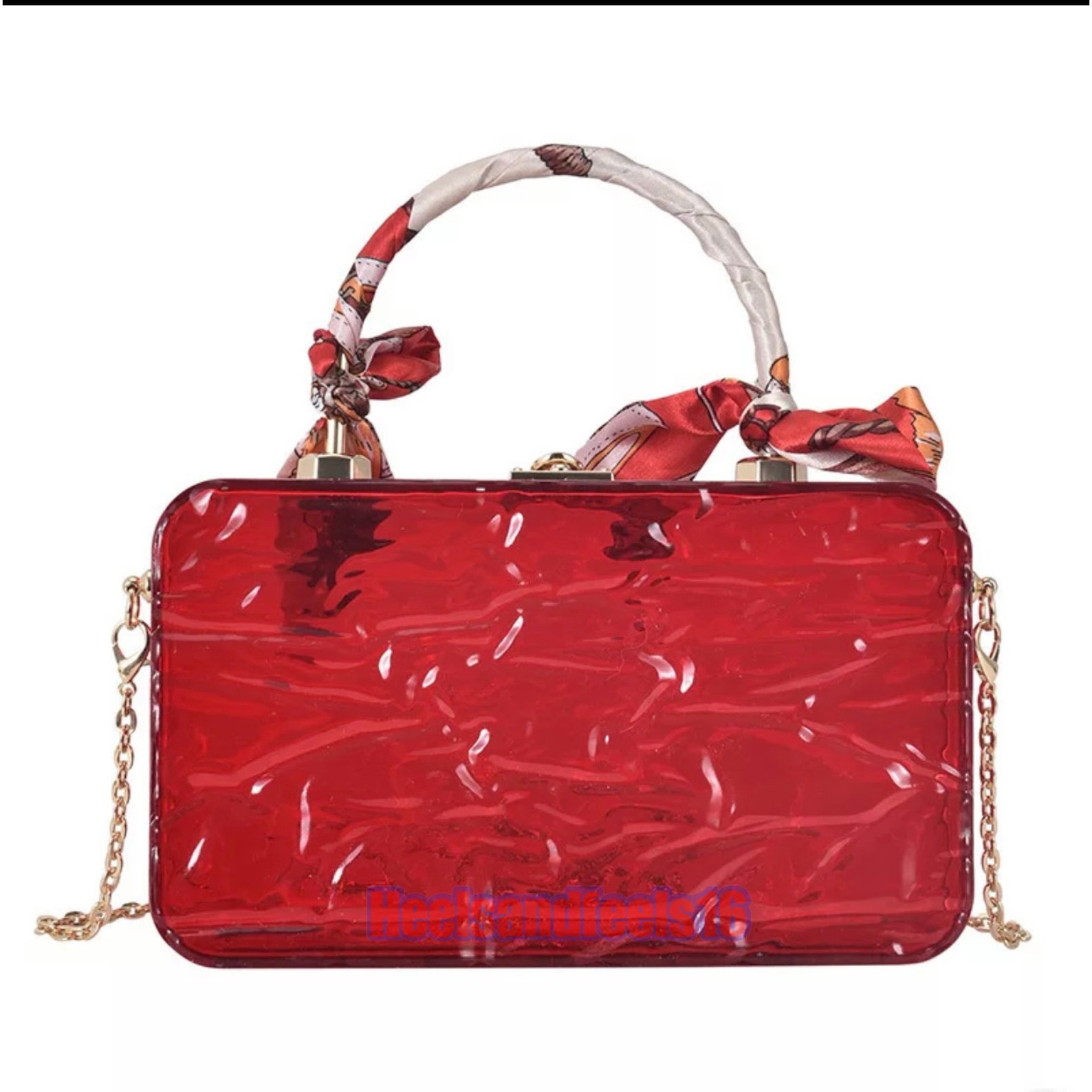 Fashion Clear Handbags Acrylic Women Purse | Etsy