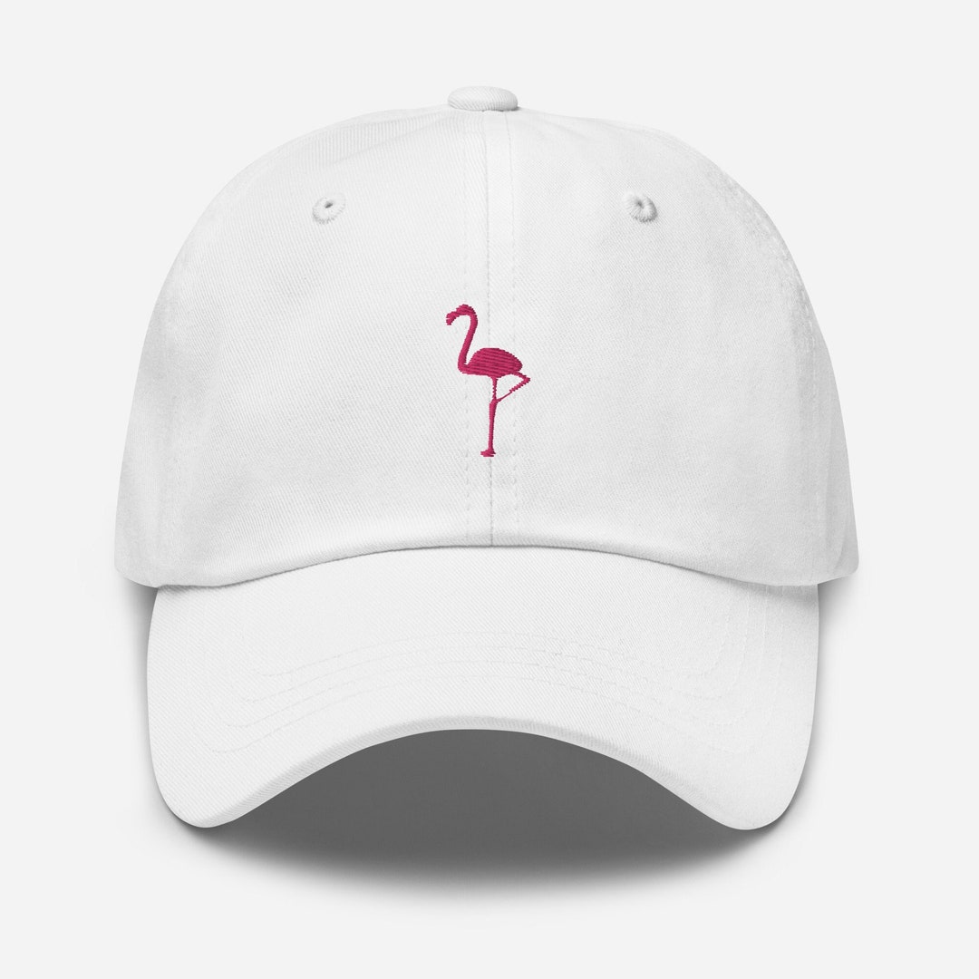 FLAMINGO. Flamingo Baseball Cap. Bird Hat. Pink Flamingo Hat. Flamingo ...