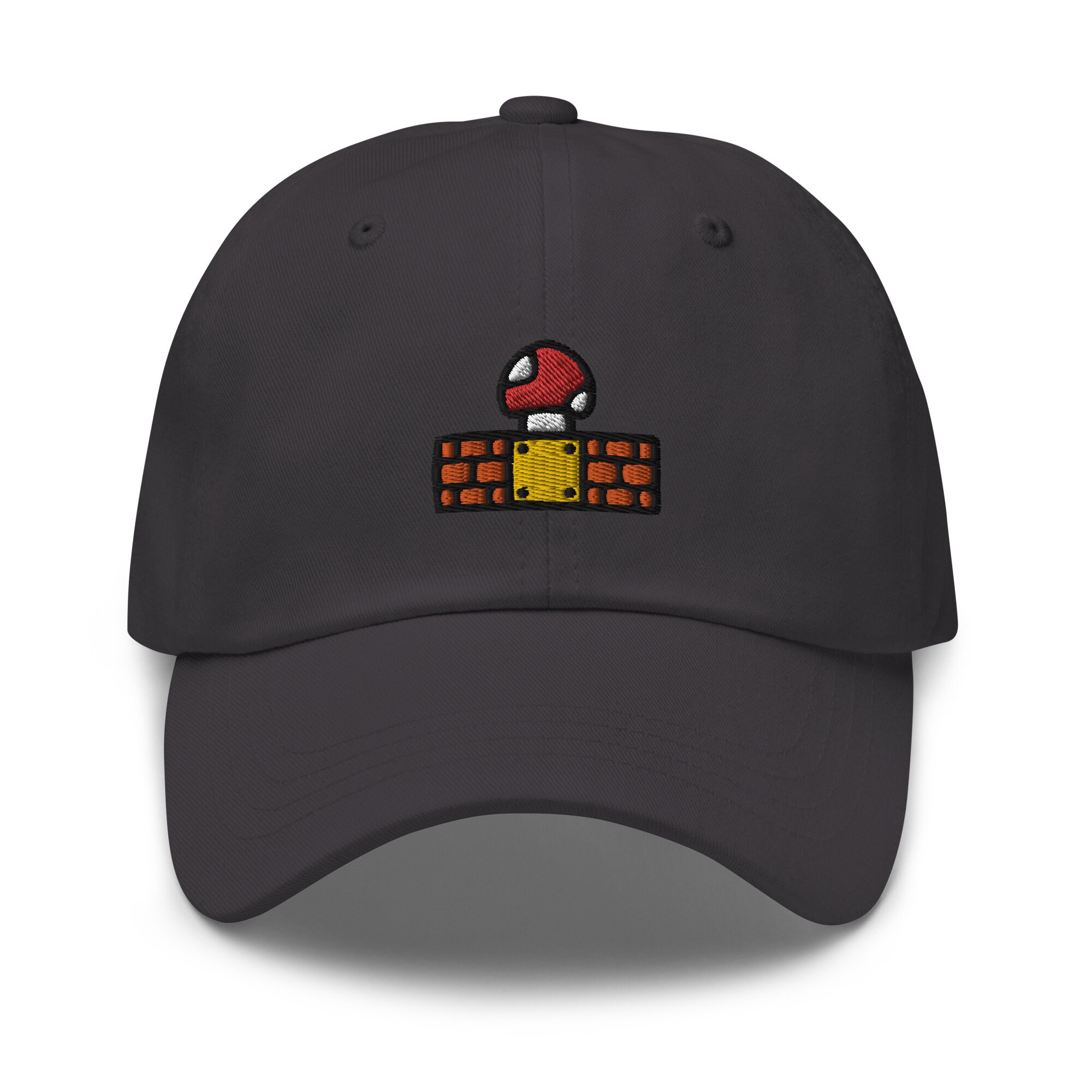 Mario Bros Mushroom Hat | Plush Costume Accessory for Fans & Kids ...