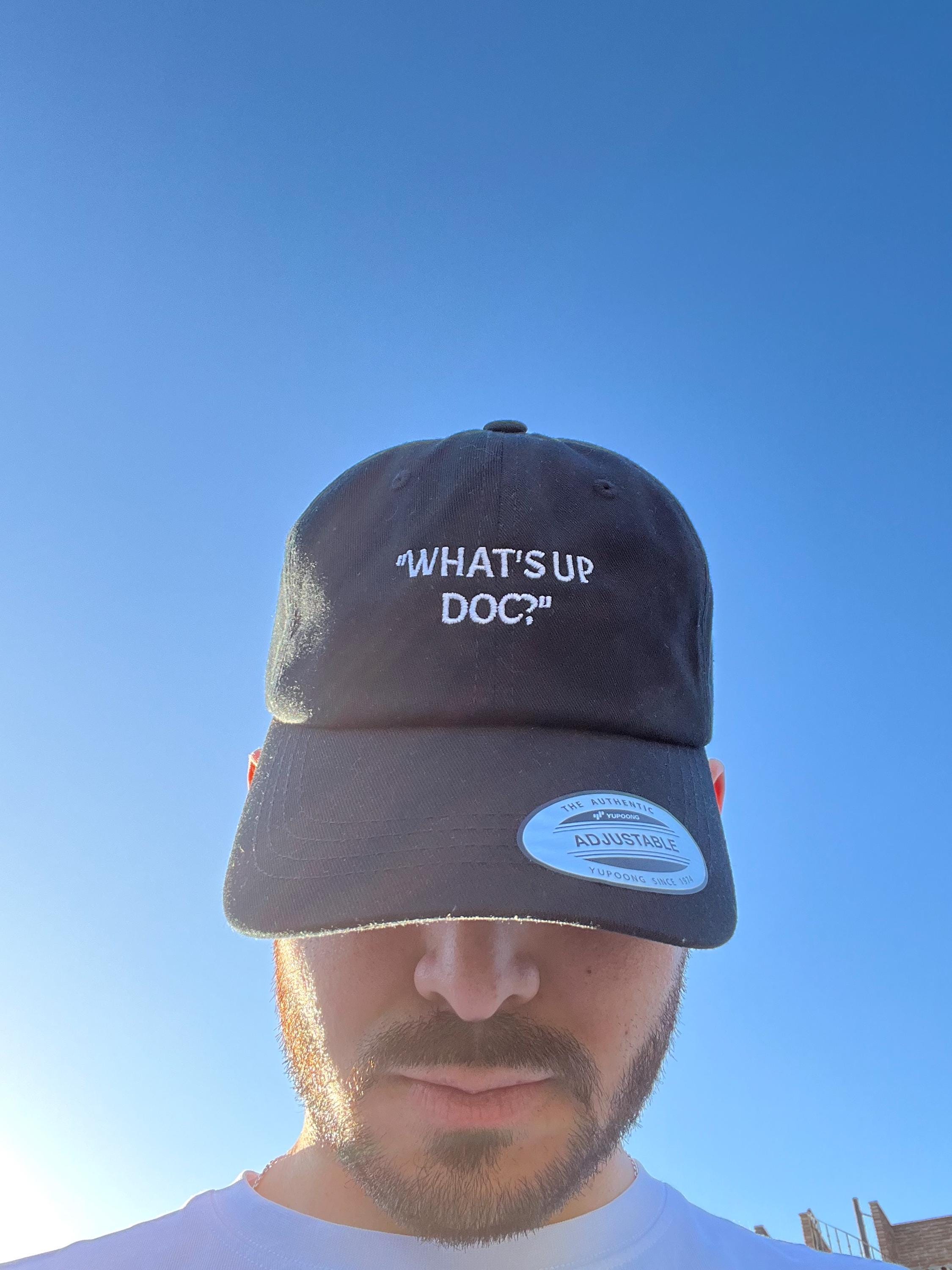 What's up Doc? Meme Hat | Custom Baseball Cap | Unisex Minimalist ...