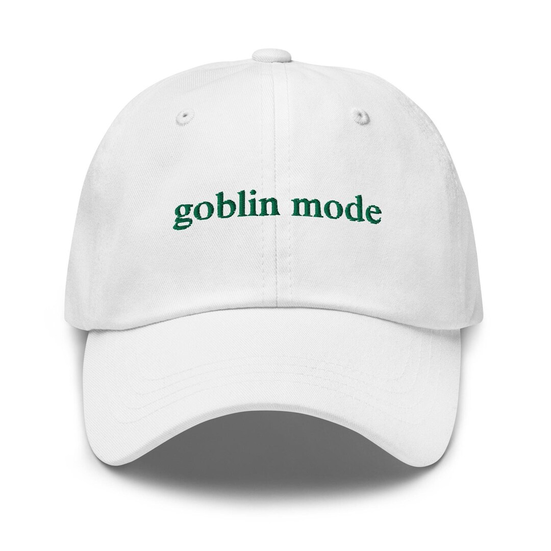 Goblin Mode Dad Hat | Trendy Adjustable Cap for Dads | Funny Gift Idea ...
