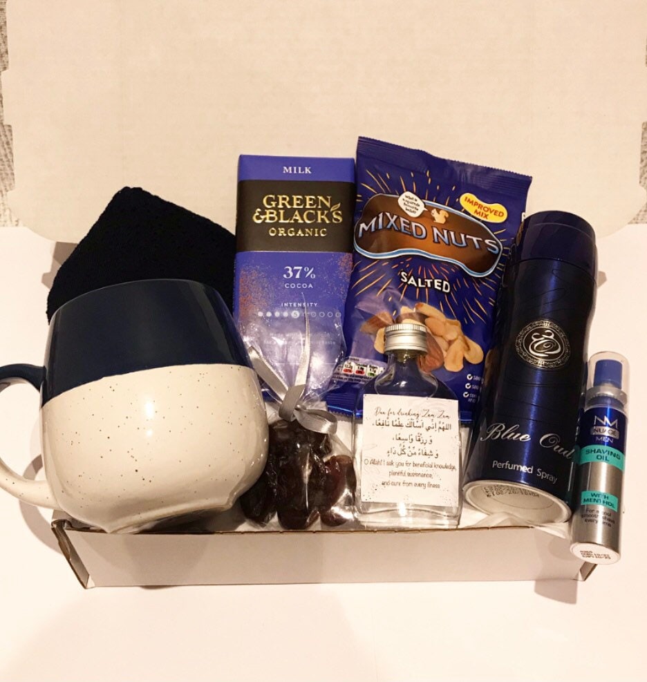 Mini Ramadan Hamper for Men for Him Revert Skin Care Zam Zam Dates ...
