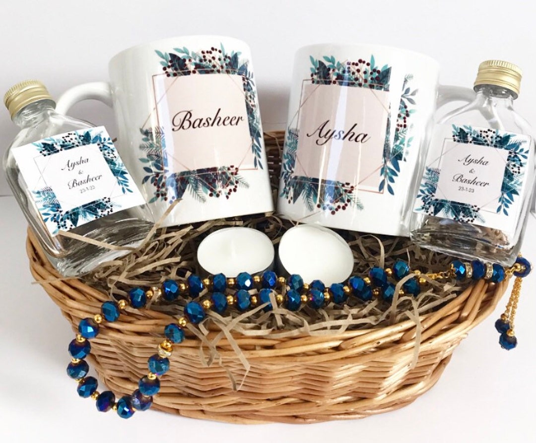 Luxury Personalised Couples Hamper Box Islamic Gift Revert Modest ...