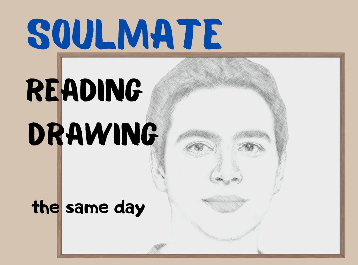 Psychic Drawing Sketch Your Soulmate. Psychic artist best | Etsy