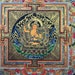 Hand-painted Manjushree Mandala Thangka Painting, Best for Meditation ...