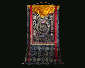 Silk Thangka Calendar - Etsy