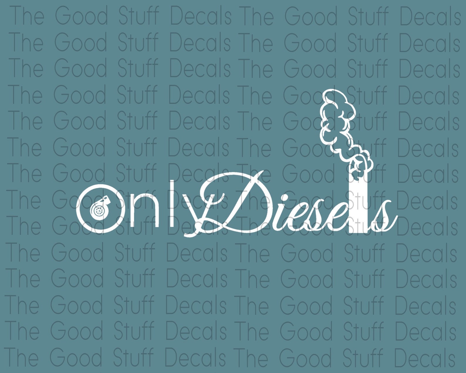 Only Diesels Sticker Car Decal Bumper Sticker Diesel Truck - Etsy