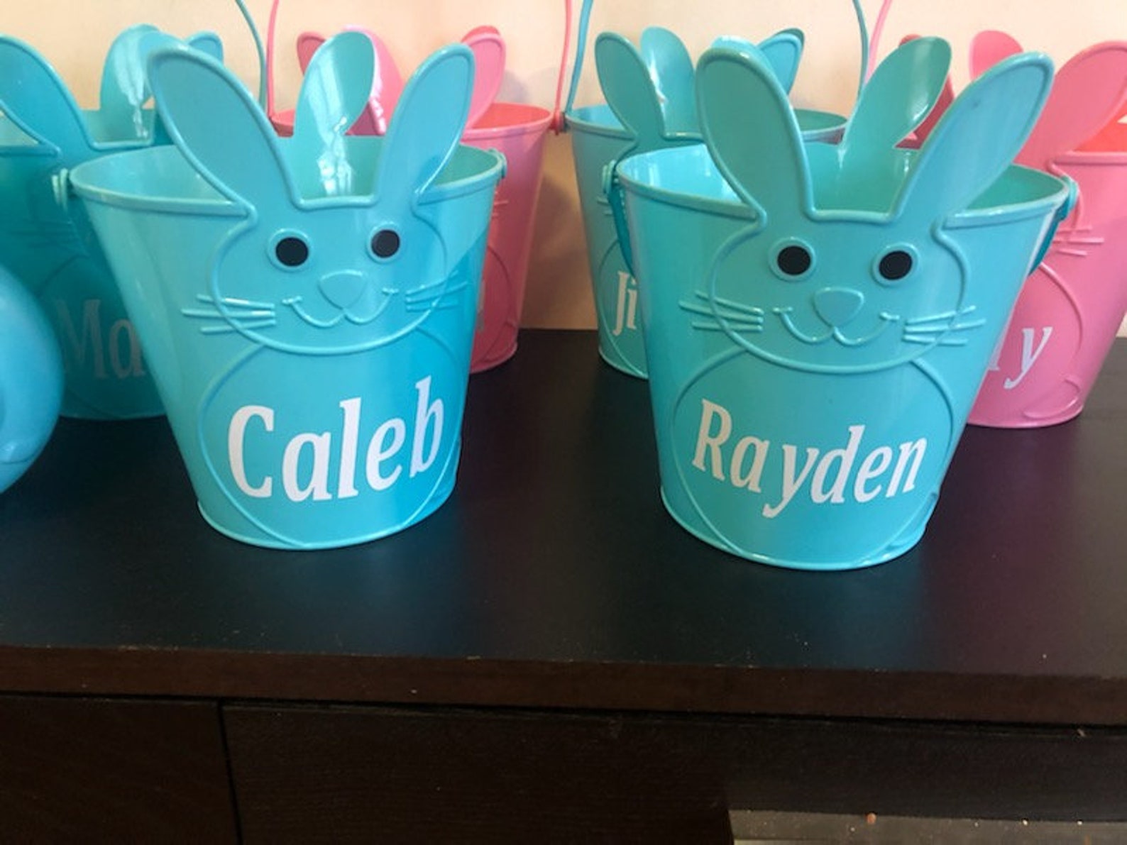 Personalized Easter Buckets - Etsy