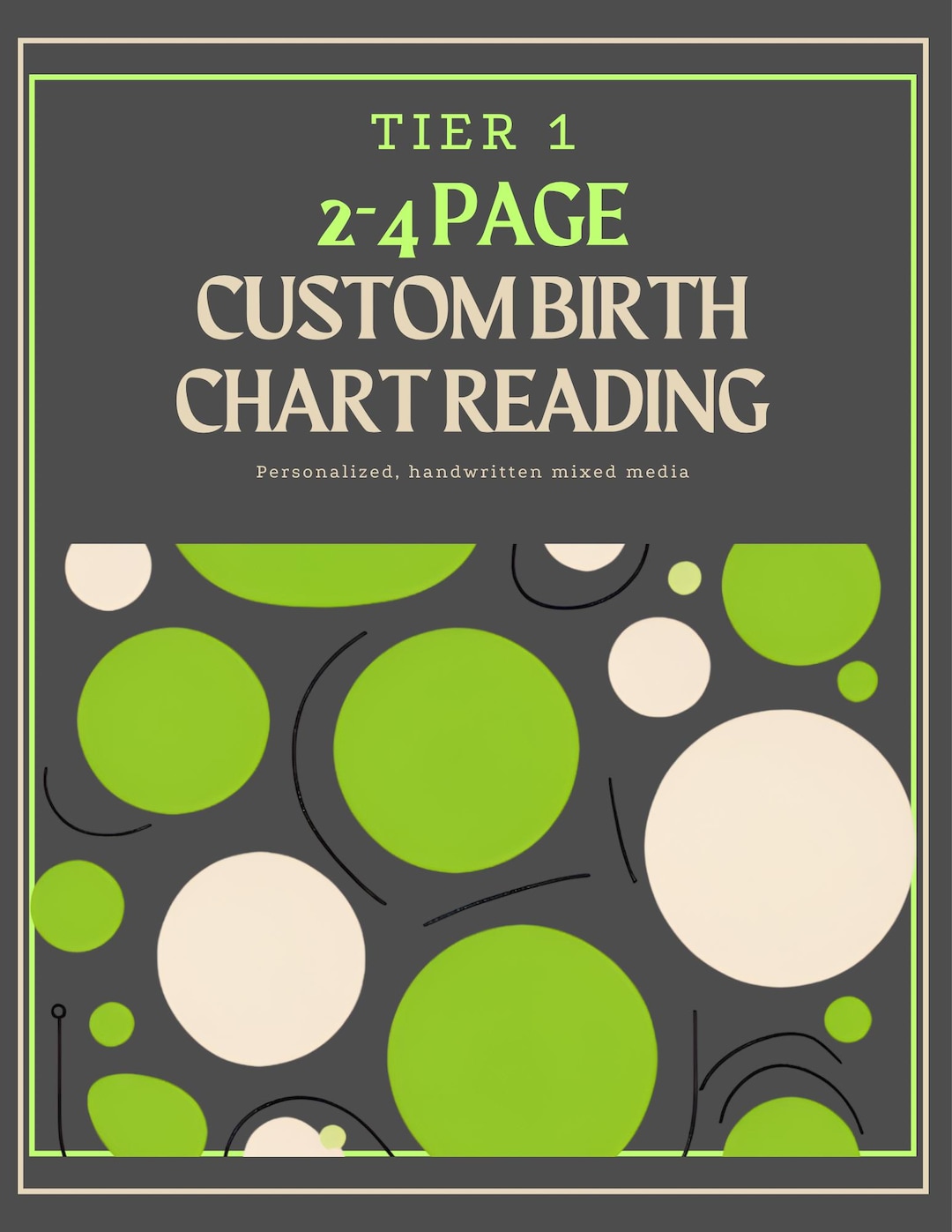 Birth Chart ~ In-depth Personal Interpretation (T1) - Etsy