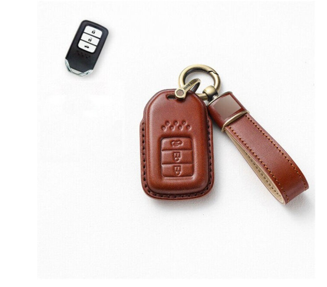 Honda Leather Key Fob Cover - Etsy