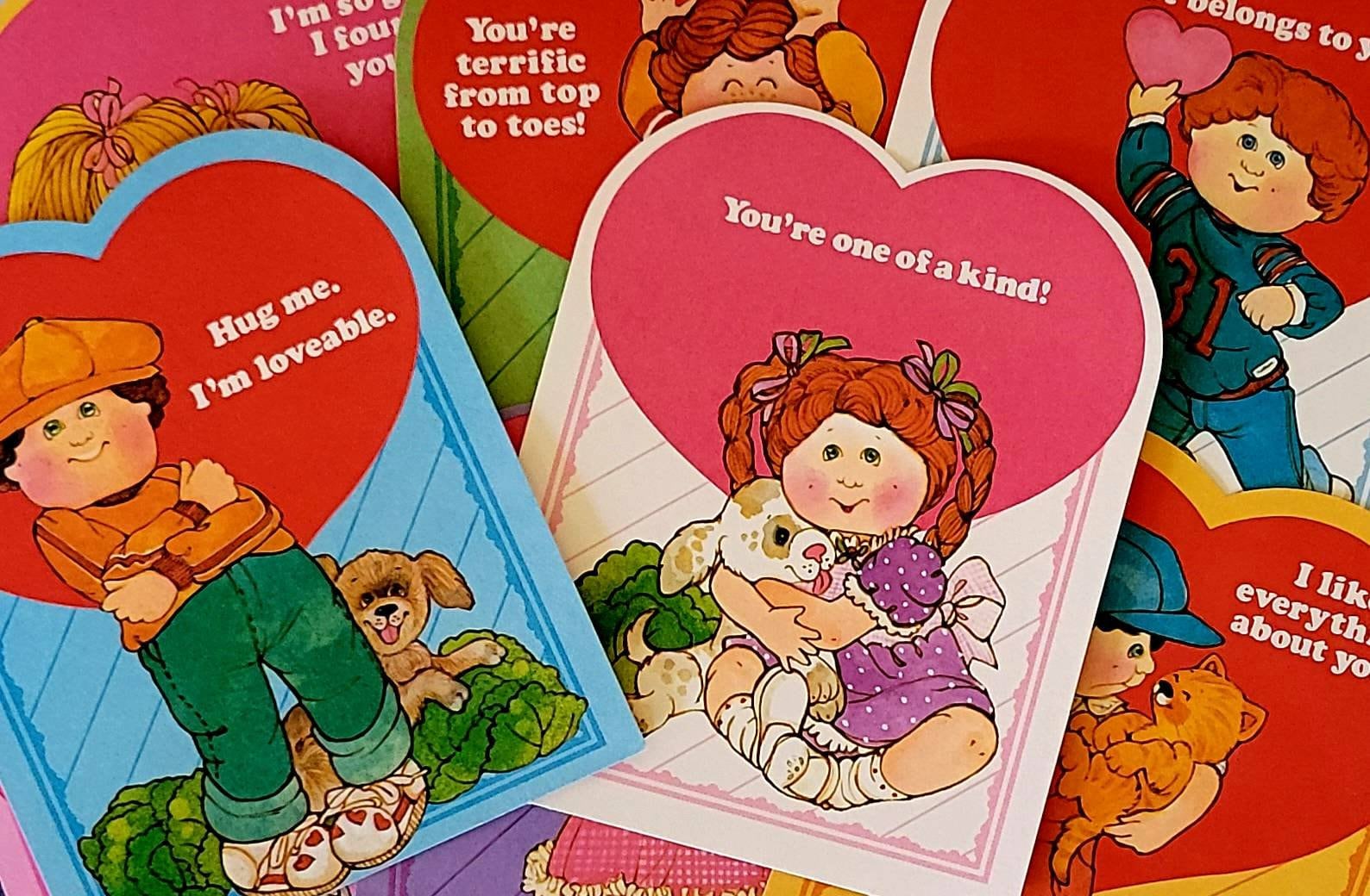 12PC Vintage 1984 Cabbage Patch Kids Greeting Cards Note Blank ...