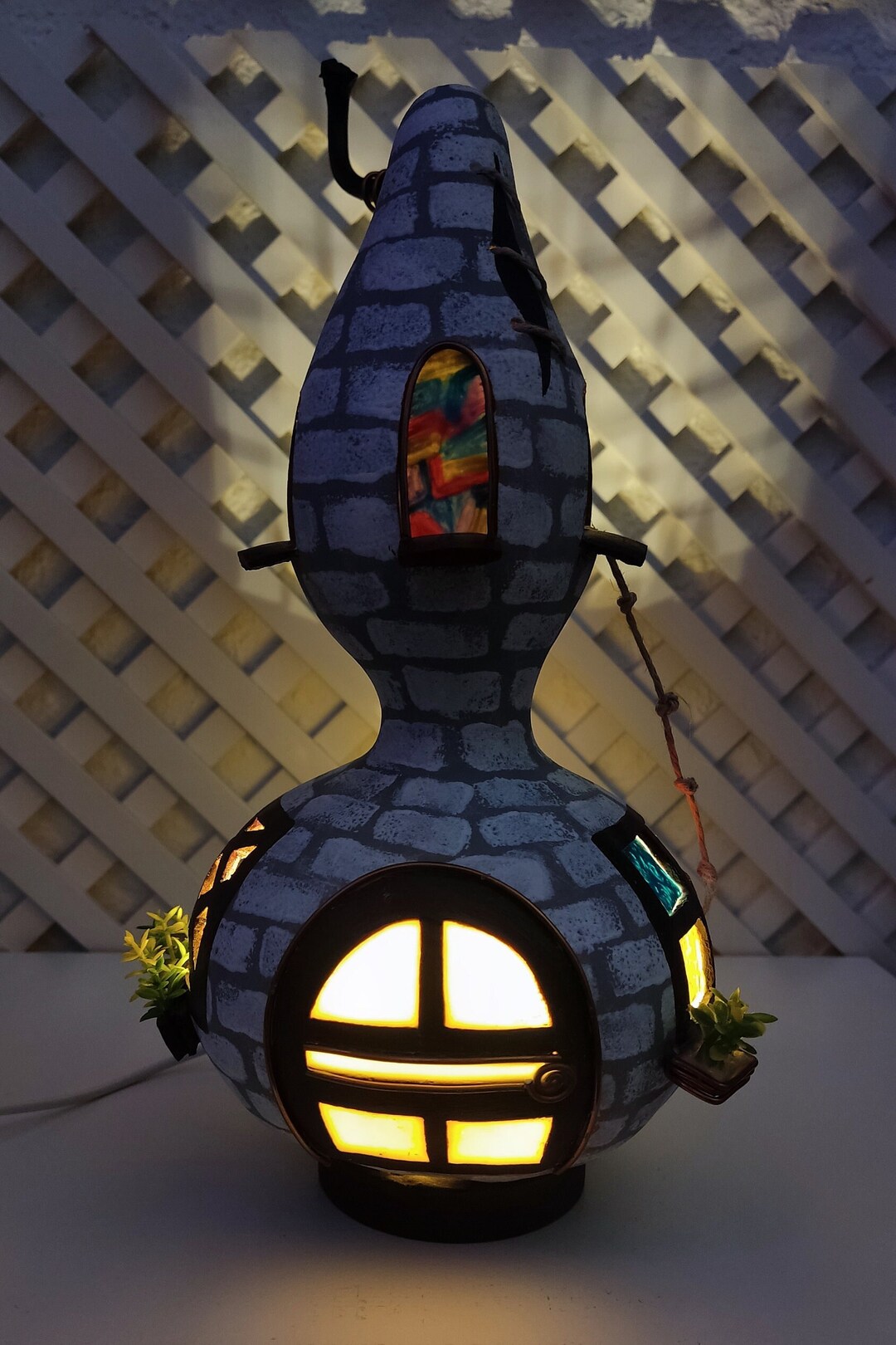 Enchanted Castle Lamp Handmade - Etsy