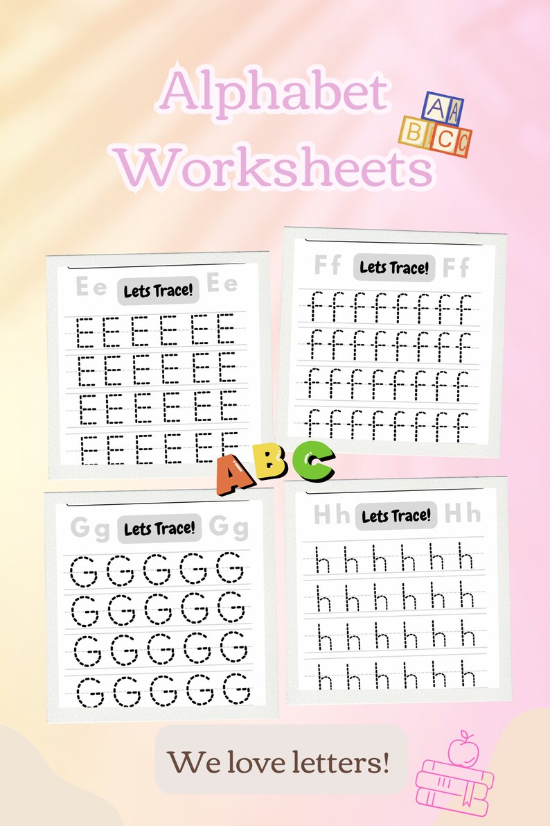 Alphabet Tracing Worksheets: A Fun and Engaging Way to Master Writing ...