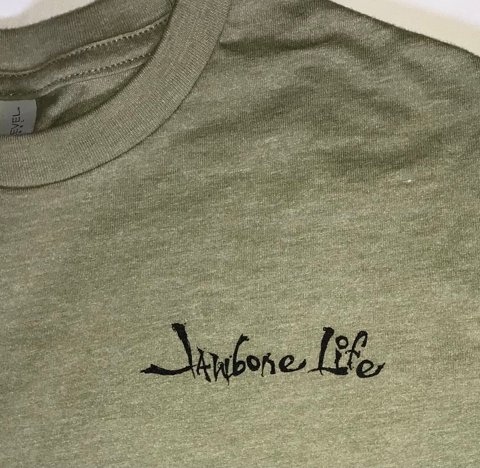 Jawbone Band T-shirt Jawbone Life. Olive Green or Light Blue. Soft High ...