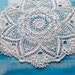 Crochet Doily Angela, 34 Cm, Designed by Patricia Kristoffersen, Cotton ...