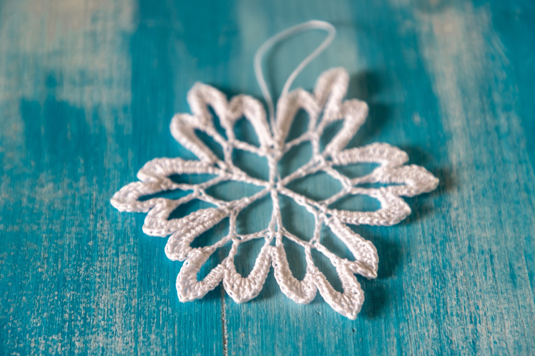 Crochet Snowflake, 10 Cm - Etsy