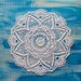 Crochet Doily Angela, 34 Cm, Designed by Patricia Kristoffersen, Cotton ...