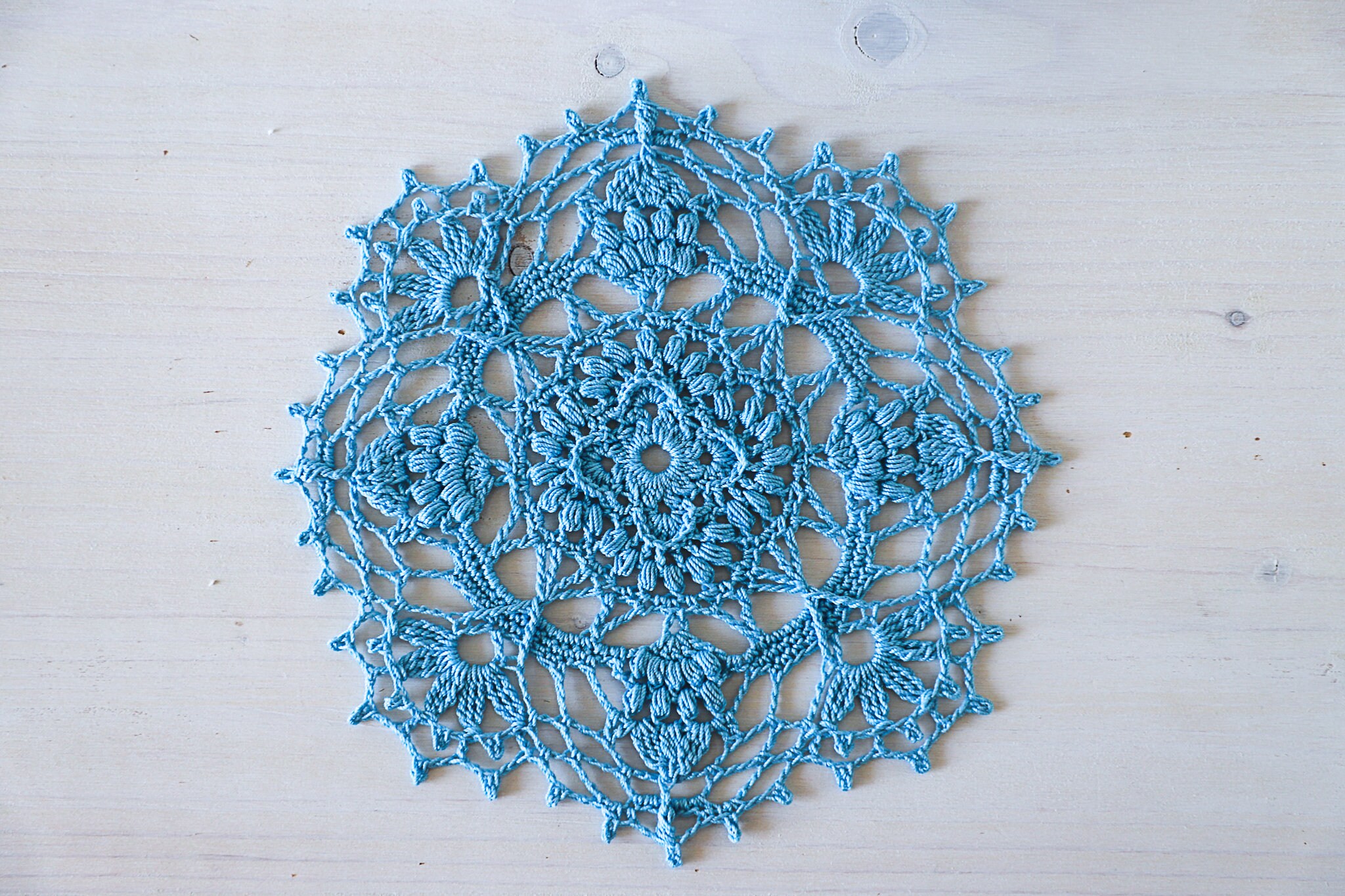 PDF Monterey Doily Crochet Pattern, Designed by Olga Shalaeva, Crochet ...