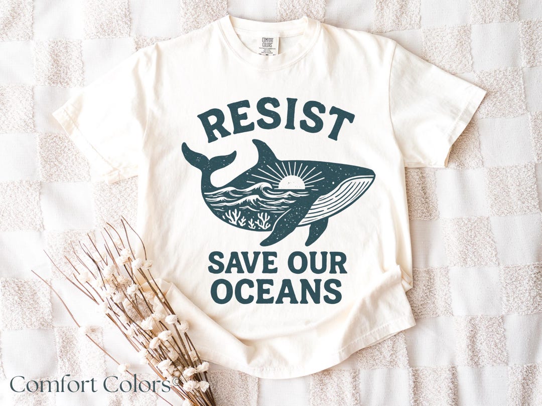 Ocean Conservation Shirt, Protect the Ocean Tee, Marine Animal Shirt ...