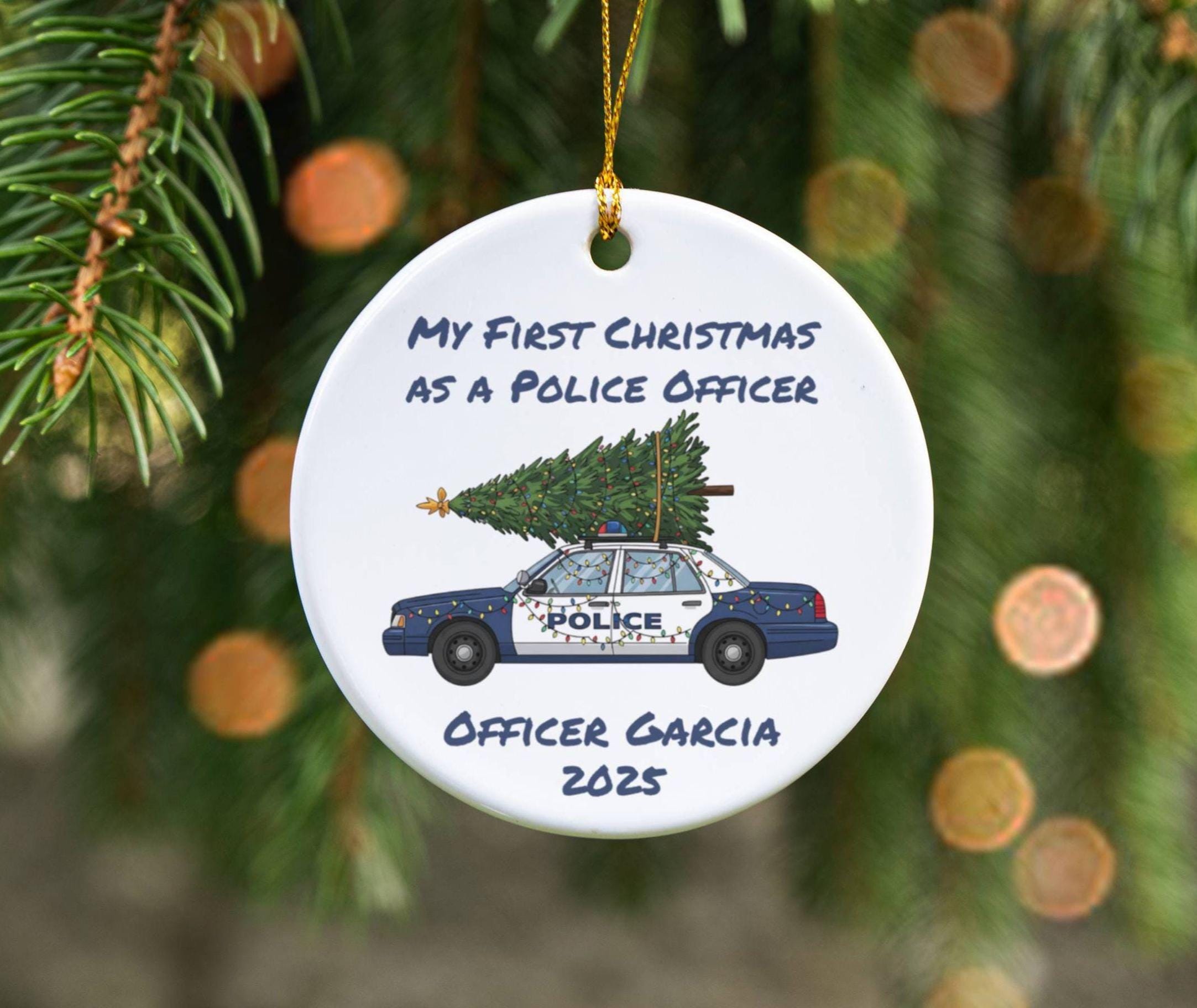 My First Christmas, First Responder Xmas Gift, Police Gift ...