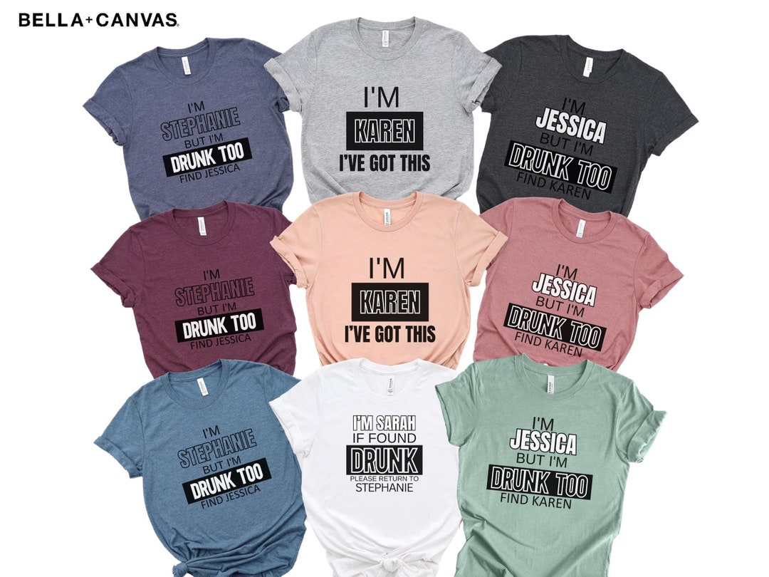 Custom Party Shirts, Custom Matching Group Birthday Tees, Personalized ...