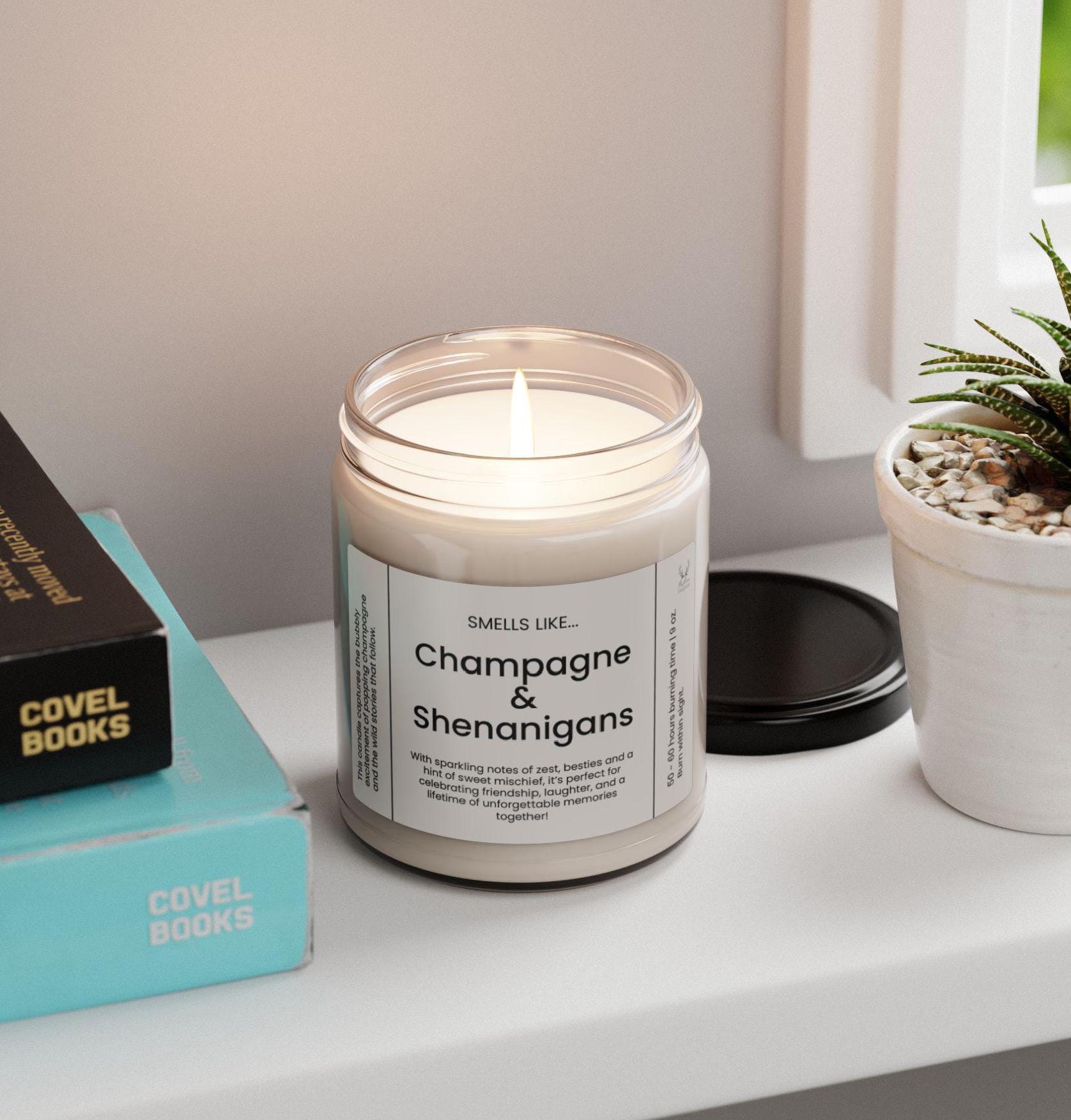 Smells Like Champagne and Shenanigans, I Do Crew Proposal, Candle, Soy ...